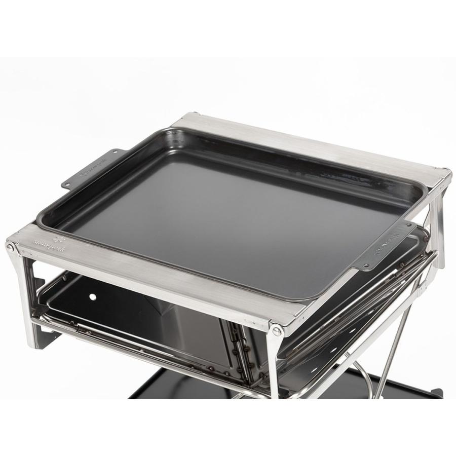 snow peak 【特価・返品交換不可】スノーピーク グリルプレート黒皮鉄板 (GR-006) : アウトドアショップベースキャンプ - 通販 - Yahoo!ショッピング