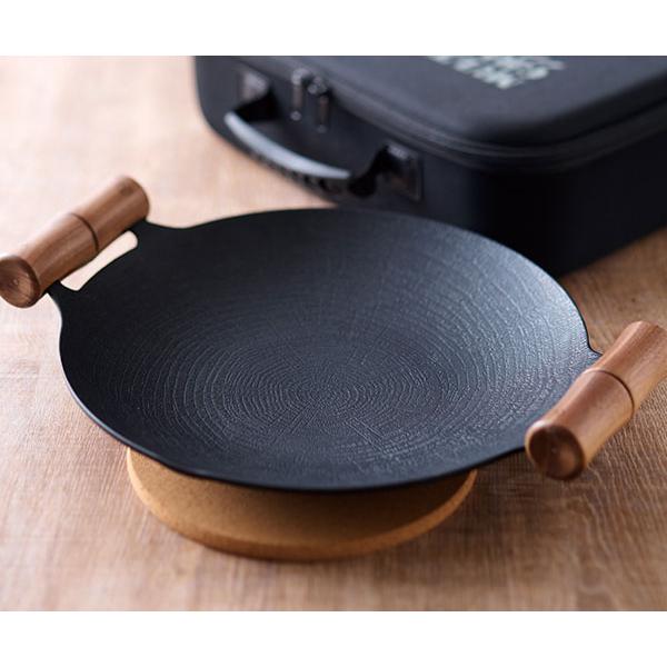 JhQ 鉄板マルチグリドル ディープ 29cm (MT0206FJ) ／ ラウンド鉄板 キャンプ IH対応 シーズニング不要 焦げ付きにくい 直火 BBQ : 06002jhq2301 ...