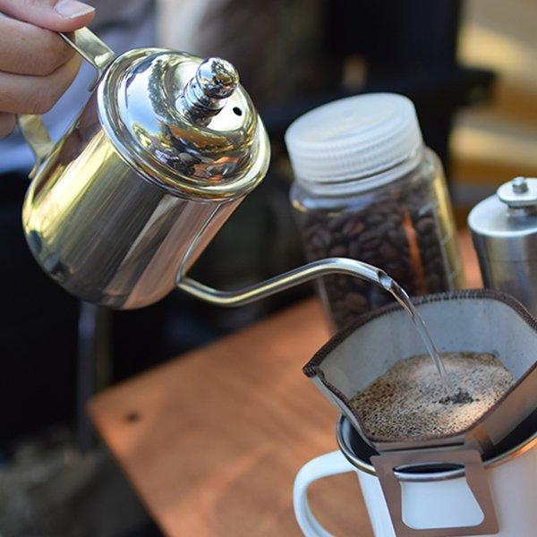 HIGHMOUNT ハイマウント ミニドリップポット 300ml (46166) ／ コーヒーケトル キャンプ 登山 カップ2杯分 細口 ステンレス 自宅でも : アウトドアショップベース ...