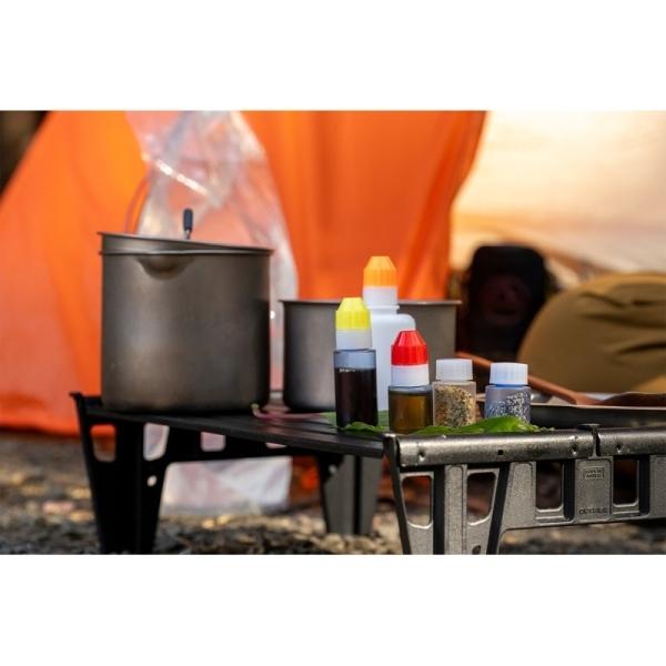 EVERNEW エバニュー ちまちまボトルセット (EBY747) ／ 調味料 詰め替え用 ミニボトル ケース キャンプ 登山 5ml 10ml 30ml : アウトドアショップベースキャンプ ...