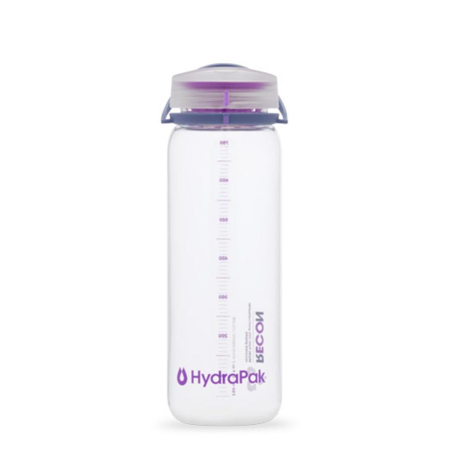 HydraPak ハイドラパック リーコン 750ml (BR01) ／ クリアボトル 0.75L 登山 キャンプ 匂いが付きにくい ツイストキャップ オフィス 部活 普段使い : アウトドア ...