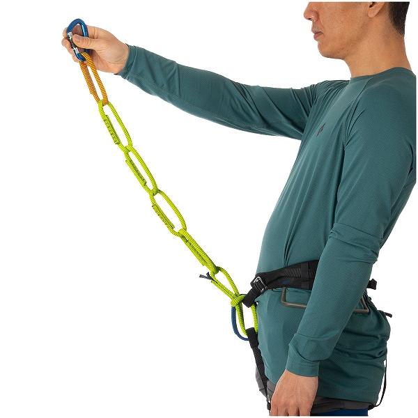 Metolius メトリウス ダイナミックPAS ／ ランヤード クライミング 登山 セルフビレイコード ダイナミックロープ使用 落下防止 衝撃吸収 UIAA : アウトドアショップベース ...