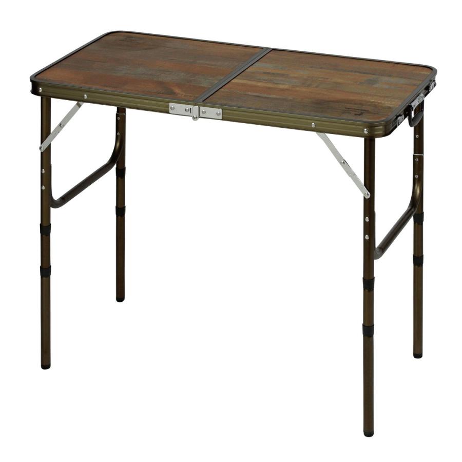 CAPTAIN STAG キャプテンスタッグ(CAPTAIN STAG) ビストロ フォールディングテーブル 90×45cm〈2〜4人用〉高さ4段階調節付 UC-572 折りたたみ ...