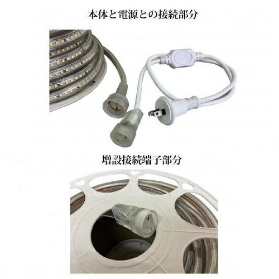 富士倉 LEDライト ロープライト 片側点灯LED ロープライト 白 10m（電源付き）FRL-W10M :4580390324390:BASE CAMP 8 - 通販 - Yahoo!ショッピング