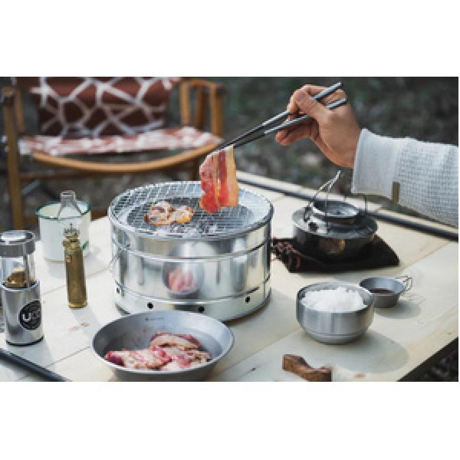 尾上製作所(ONOE) 丸型卓上コンロ MTK-245 アウトドア キャンプ 七輪 バーベキュー : BASE CAMP 8 - 通販 ...