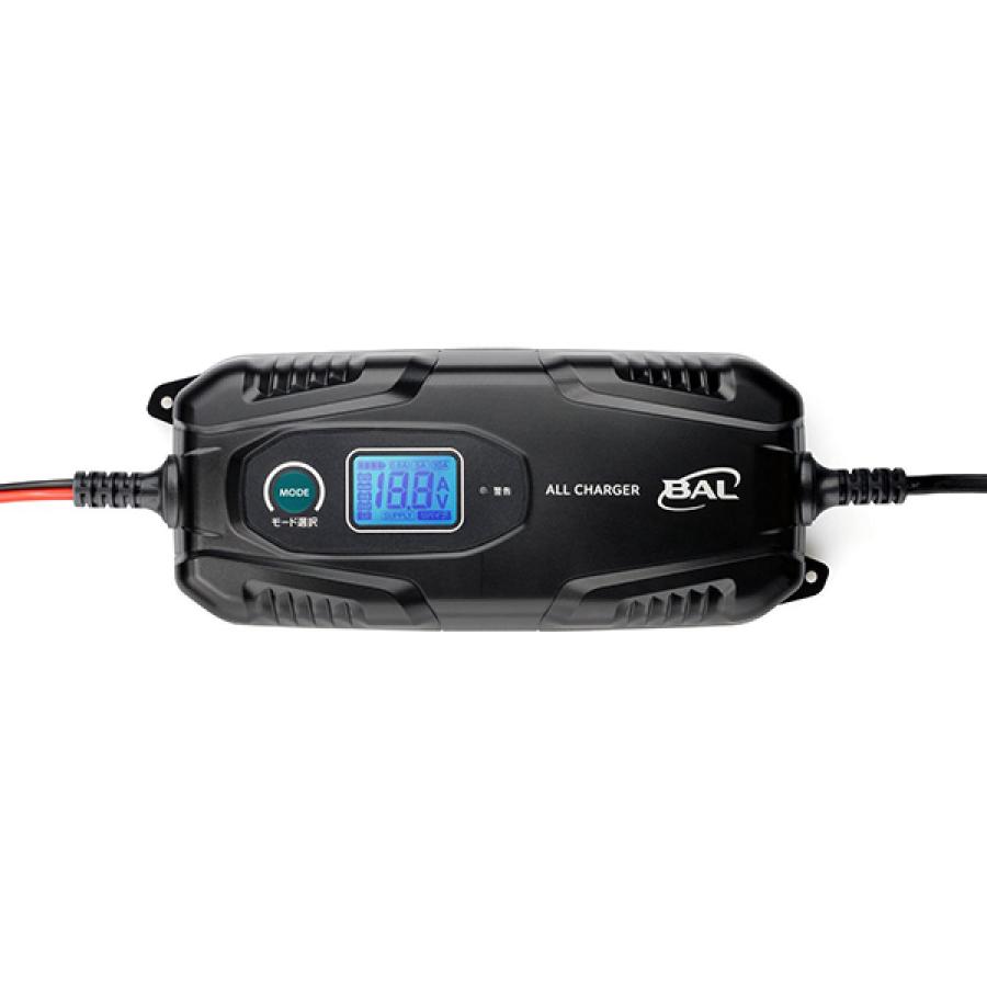 【在庫有・即納】大橋産業 BAL 12Vバッテリー専用充電器 ALL CHARGER オールチャージャー No.2713 アイドリングストップ車 原付 小型農耕機器 : BASE CAMP 8 ...