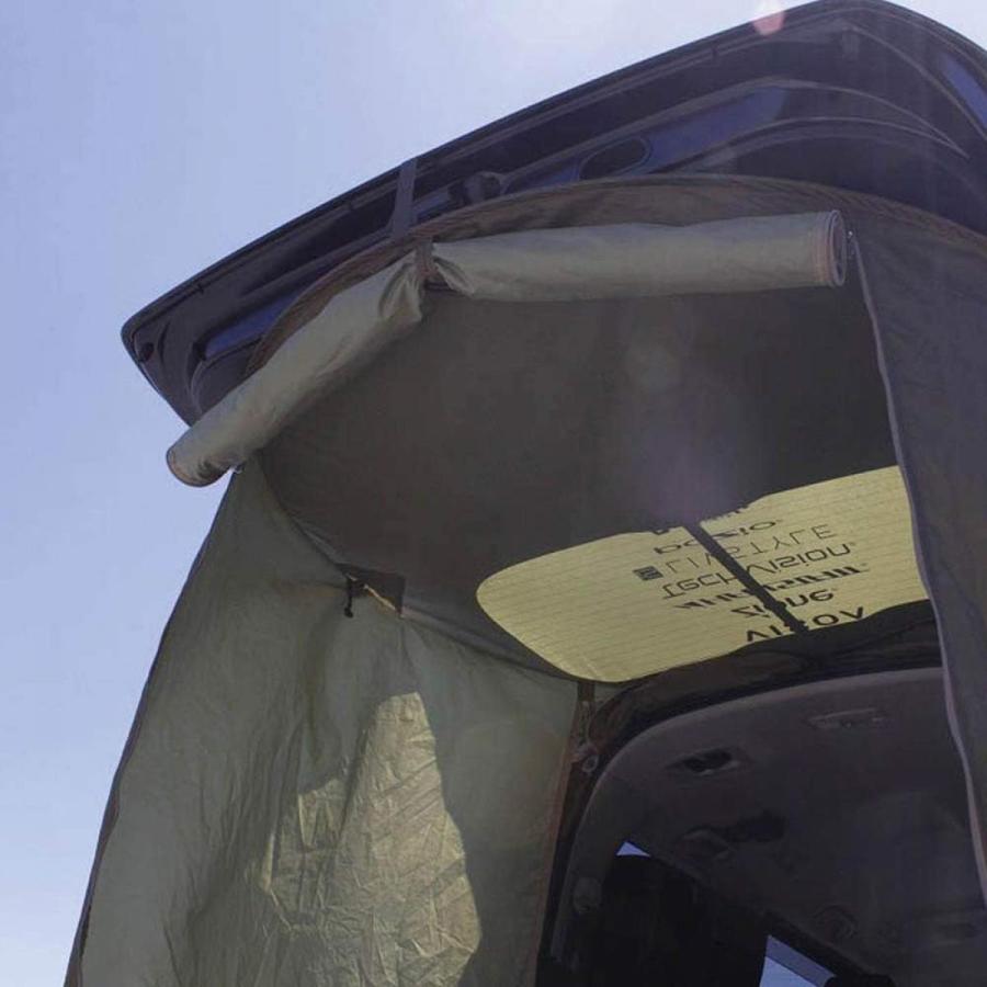 槌屋ヤック VISOA×LOGOS カージョイントタープ UV1 リアゲート取付 ポップアップタイプ 軽自動車〜ミニバン コンパクト アウトドア : BASE CAMP 8 - 通販 ...