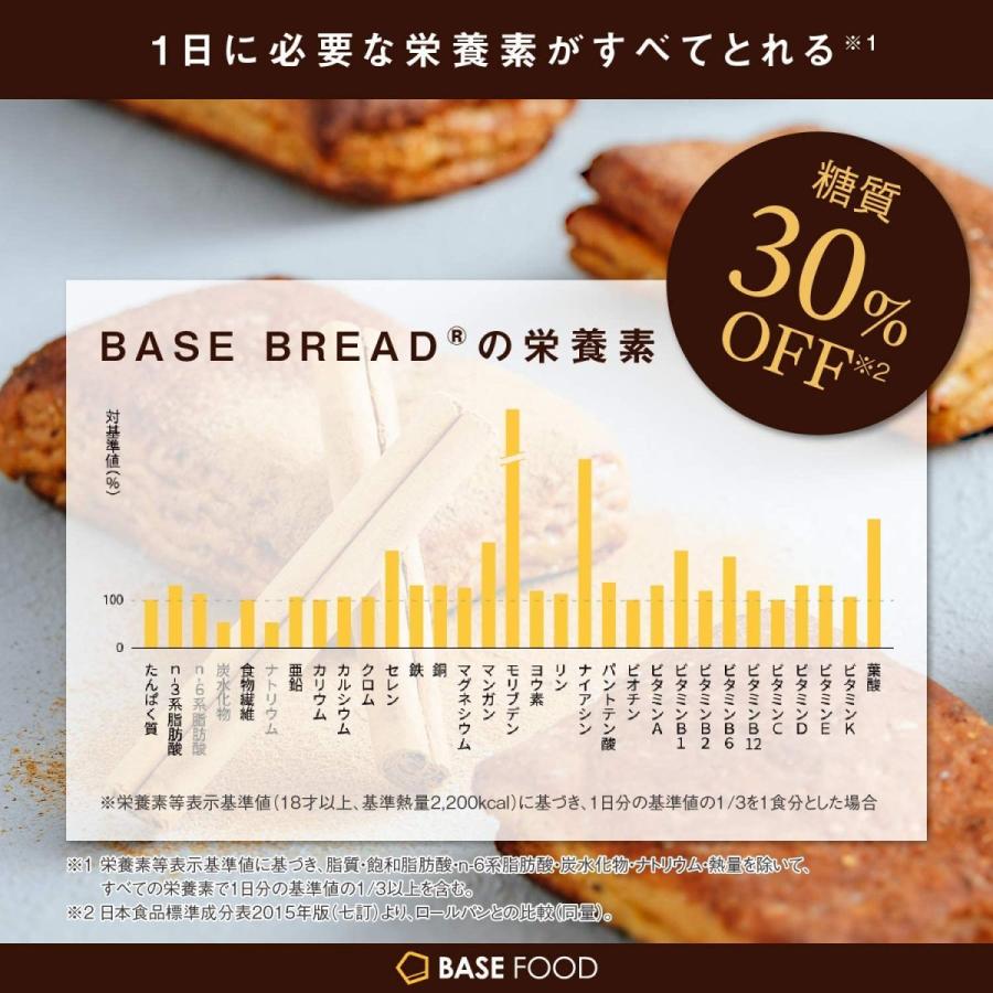 【公式】BASE BREAD ベースブレッド シナモン 16袋セット 完全食 完全栄養食 低糖質 タンパク質 ダイエット :b-cinnamon16:ベースフード Yahoo!ショッピング店 ...