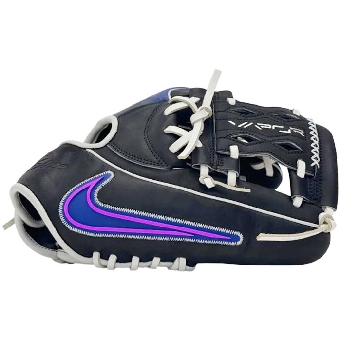 即日出荷 超限定 NIKE ナイキ 野球用 グラブ 内野用 軟式用 硬式仕様 ブラック/ホワイト/インディゴフォース 小指二本入れ 内野手用 BA2001-084 nik25fw NIKE（ナイキ） あすつく 超限定 野球用 グラブ 内野用 軟式用 硬式