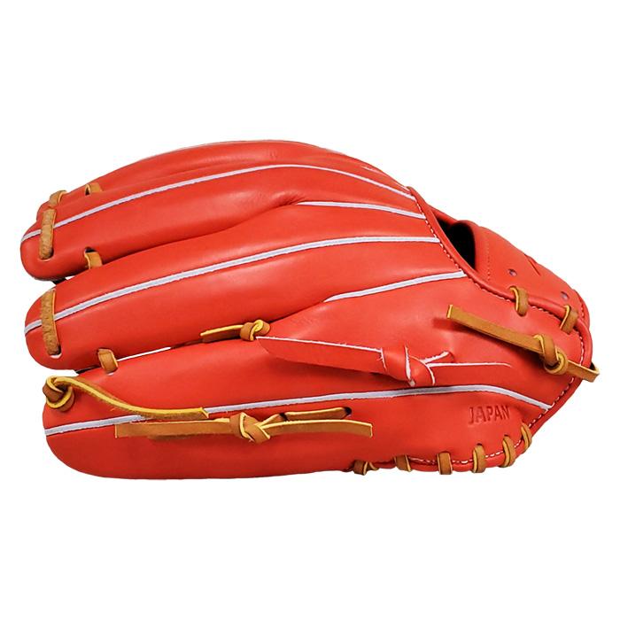 あすつく Ip select 野球用 一般硬式用 グラブ 内野用 キップ アイピーセレクト 内野手用 赤オレンジ アンティーバックスタイル Ip.053-Lc ip21ss 202103-nw ...