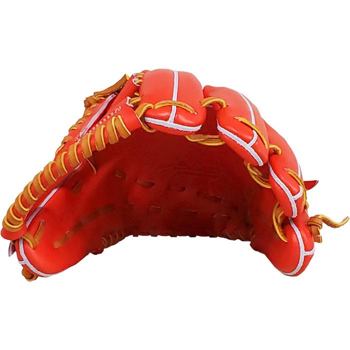 あすつく Ip select 野球用 一般硬式用 グラブ 内野用 キップ アイピーセレクト 内野手用 赤オレンジ アンティーバックスタイル Ip.053-Lc ip21ss 202103-nw ...