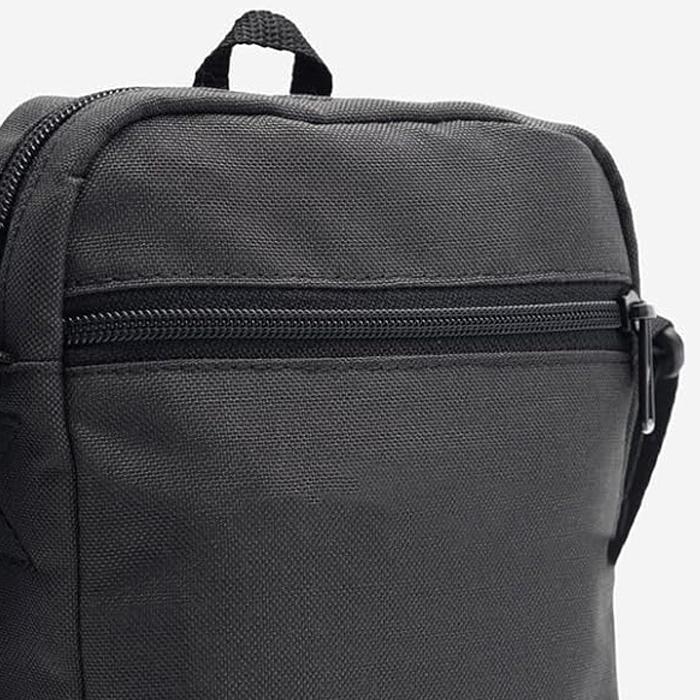 adidas あすつく アディダス リニアオーガナイザー ブラック/ホワイト ミニバッグ ポーチ ミニショルダー EAW48 HT4738 ...