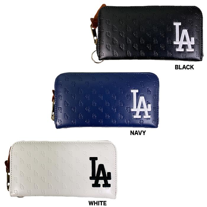 あすつく イーカム MLB 長財布 ロサンゼルスドジャース ロゴ型 あすつく イーカム MLB 長財布 ロサンゼルスドジャース ロゴ型