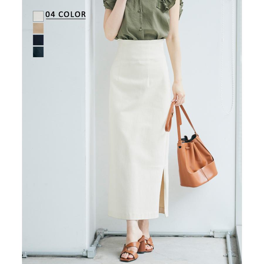MAAYA DESIGN】ハイウエストタイトスカート|スリット ロング MAAYA DESIGN】ハイウエストタイトスカート|スリット ロング