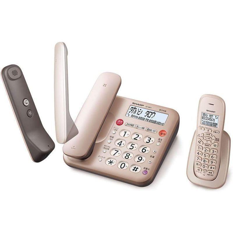 SHARP アウトレット特価 JD-MK1CL(ゴールド系) 電話機 子機1台タイプ コードレス : BASE Noir株式会社 - 通販 - Yahoo!ショッピング