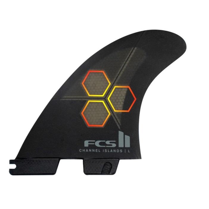 FCS2 CI UPRIGHT PC TRI FINS BLACK FCSII CHANNEL ISLANDS PERFORMANCE CORE TRI FINS チャンネルアイランド ...