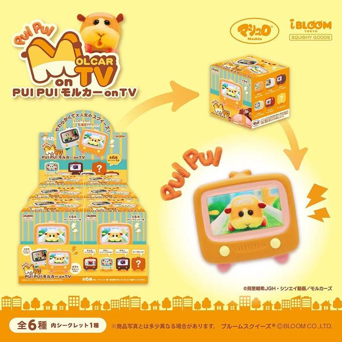 BLOOM（おもちゃ） ブルーム スクイーズ PUI モルカー on TV 1個 : basicbag ヤフーショップ - 通販 - Yahoo!ショッピング