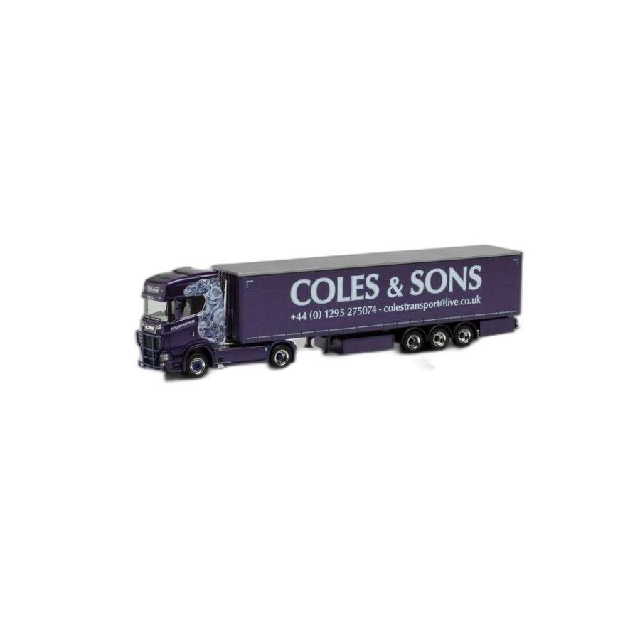 Coles & Sons Scania CS20HD カーテンキャンバス/ Herpa 1/87 模型 ミニカー : バスクホビー - 通販 - Yahoo!ショッピング