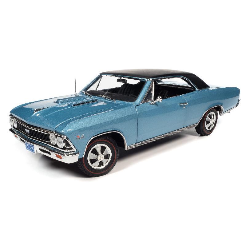 1966 Chevrolet Chevelle SS 396 Hardtop in Blue Mist Poly /AMEAMERICAN ...