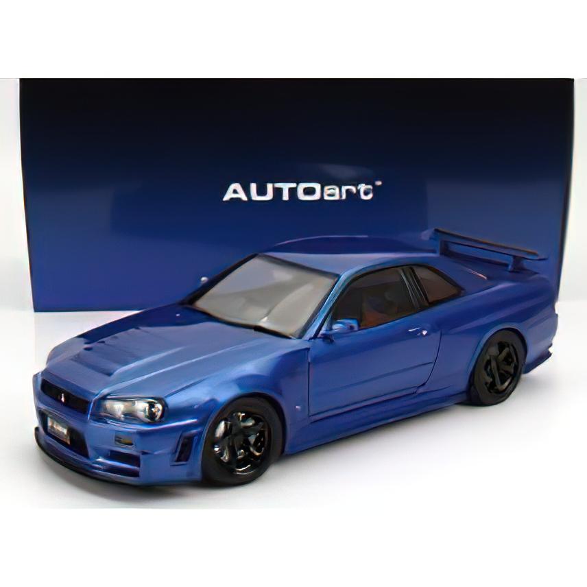 NISSAN SKYLINE GT-R (R34) Z-TUNE 2002 - BAYSIDE BLUE / Autoart 1/18 :autoart77462:バスクホビー - 通販 ...