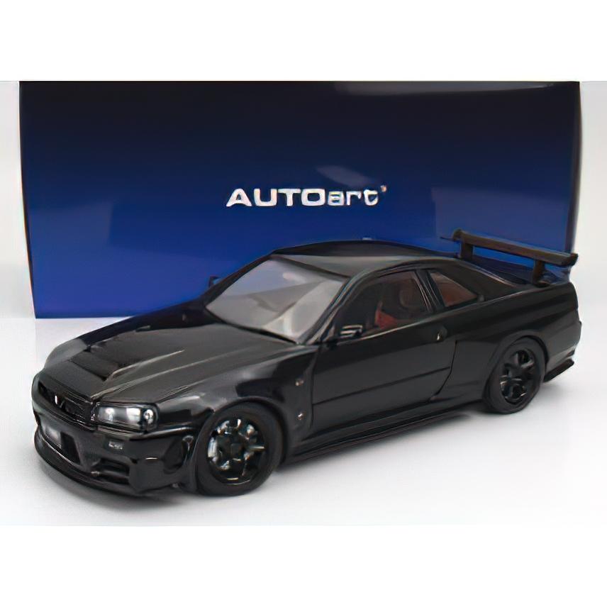 NISSAN SKYLINE GT-R (R34) Z-TUNE 2002 - PEARL BLACK / Autoart 1/18 : バスクホビー - 通販 - Yahoo!ショッピング