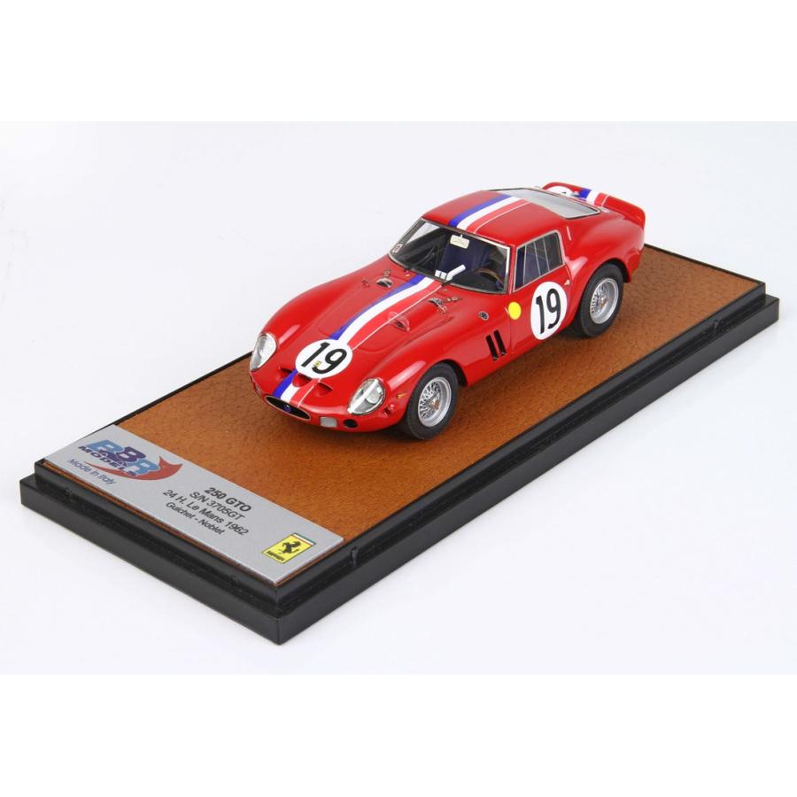 Ferrari 250 Gto クーペ チーム Pierre Noblet #19 2Nd 24H Le Mans 1962 BBR 1/18 ...