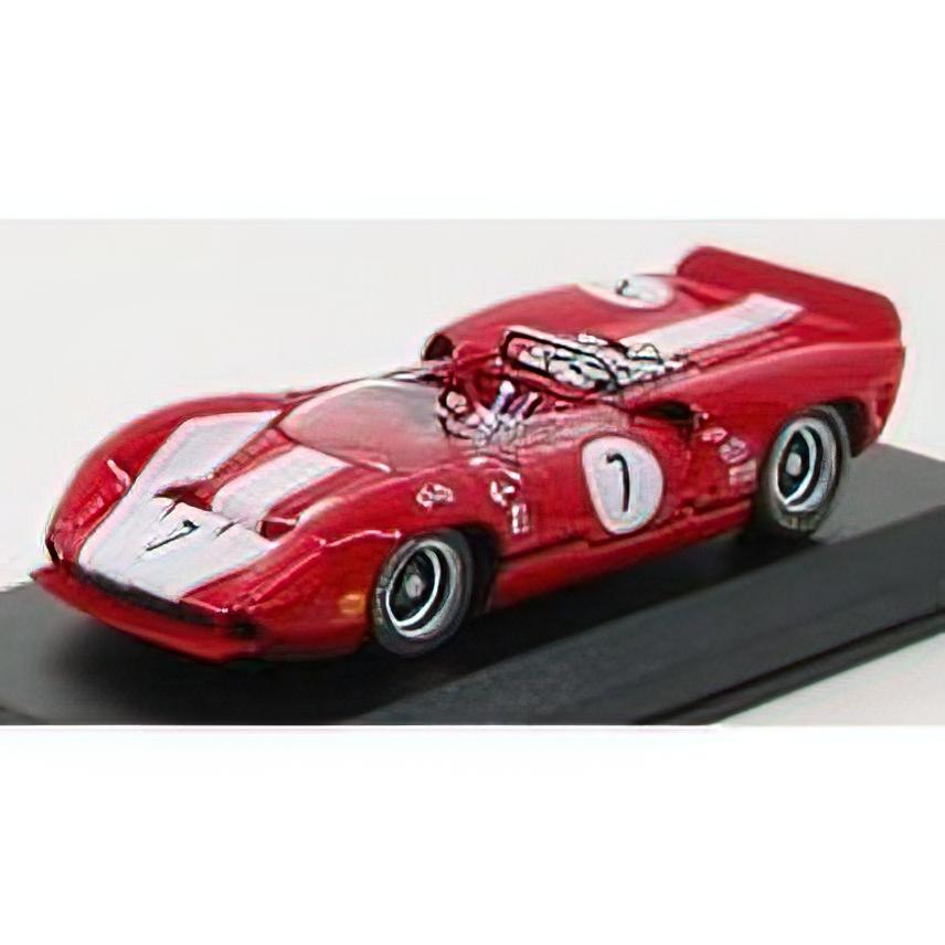 LOLA T70 SPIDER N 7 RIVERSIDE 1966 J.SURTEES RED WHITE /Best-Model 1/43 ...