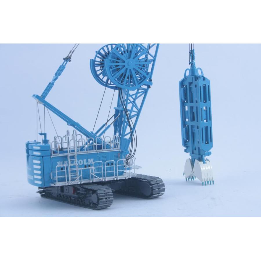 【予約】5-6月発売予定BAUER MC96 + DHG V Hydraulic Pile Grab 杭打ち機/Bymo 1/50 ミニチュア ...