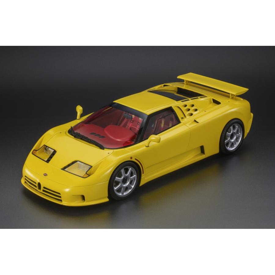 BUGATI - EB110 SS 1994 YELLOW /TOPMARQUES COLLECTION 1/12 ミニカー : バスクホビー - 通販 - Yahoo!ショッピング