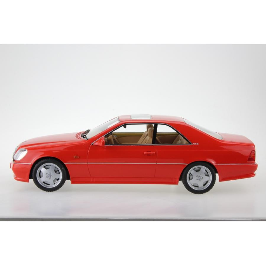 MERCEDES BENZ - CL-CLASS CL600 AMG 7.0 COUPE 1994 RED /TOPMARQUES ...
