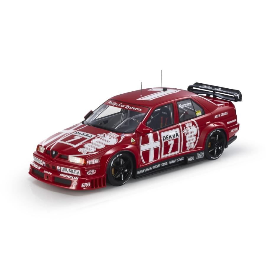 【予約】12月以降発売予定ALFA ROMEO - 155 V6 TI N 7 DTM SEASON 1993 ALESSANDRO NANNINI RED WHITE /TOPMARQUES ...