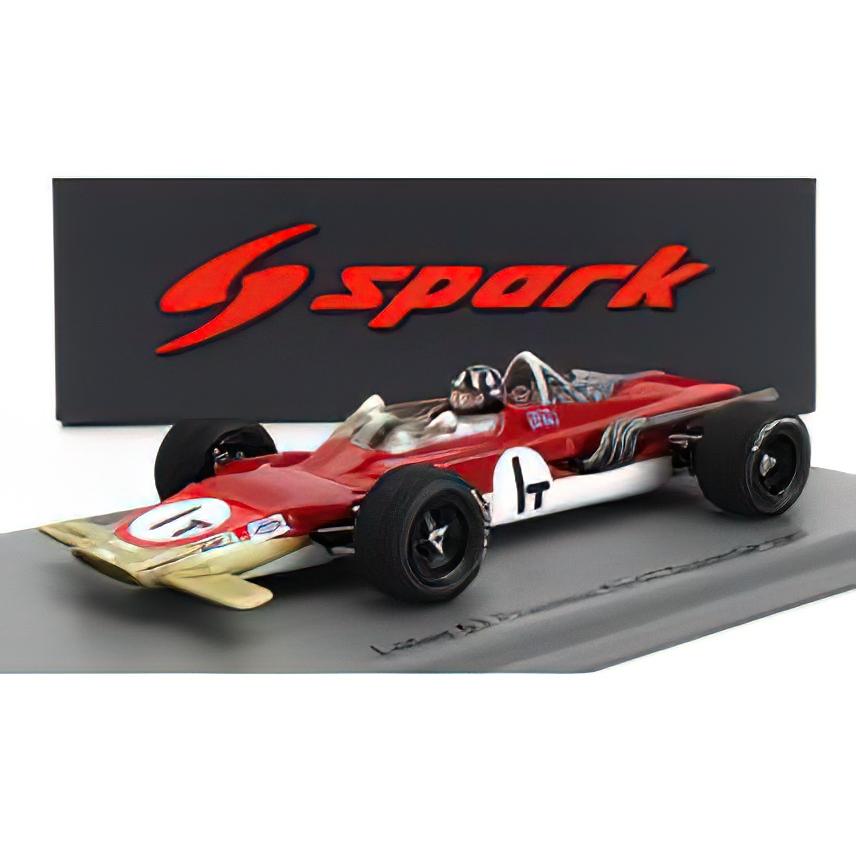 LOTUS F1 63 N IT PRACTICE DUTCH GP 1969 G.HILL RED GOLD /Spark 1/43 ...