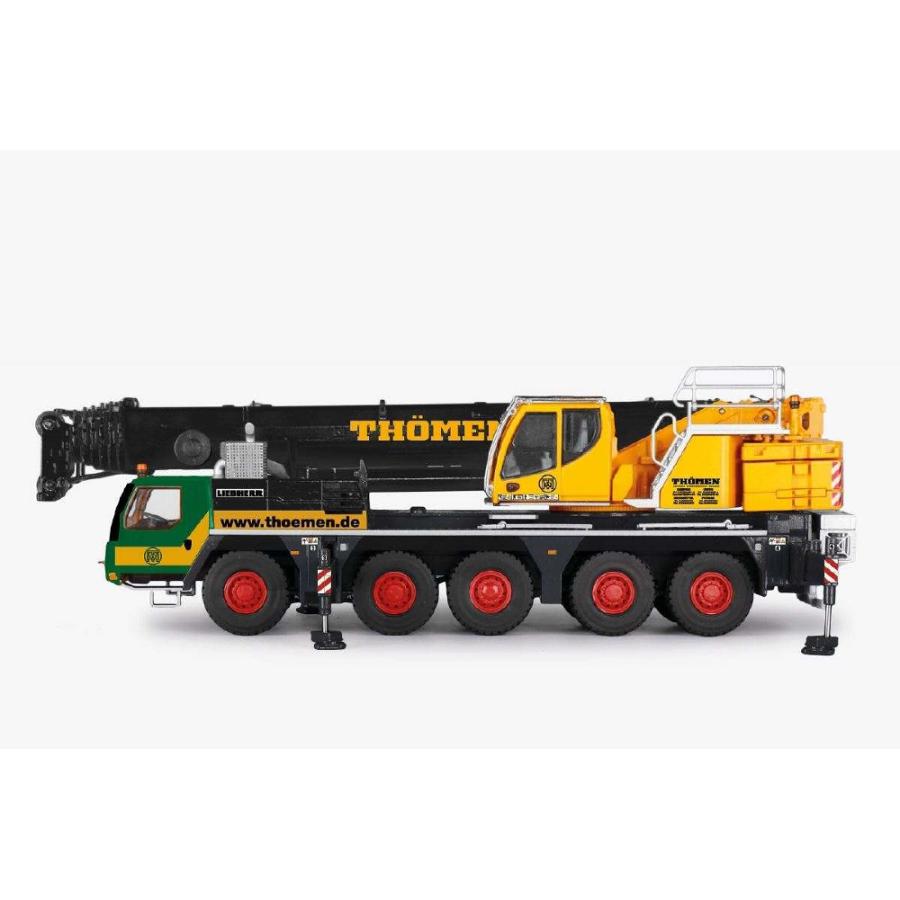 Thomen Liebherrリープヘル LTM1110-5.1 mobile crane /Conrad 1/50 ミニチュア 建設機械模型 ...