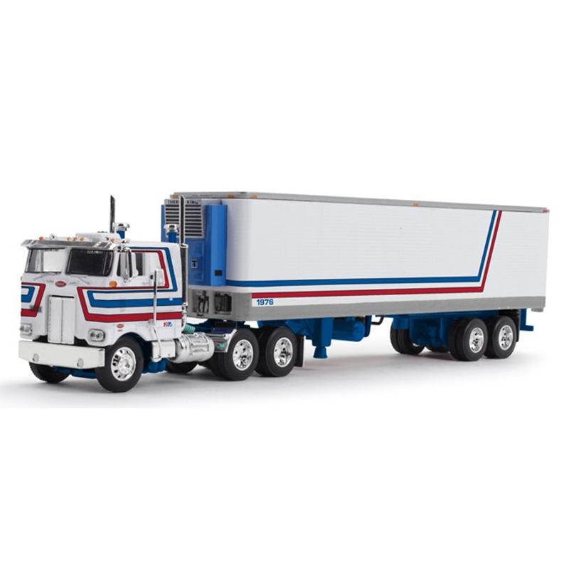 Peterbilt 352 COE & 40ft Vintage Reefer トレーラー パトリオットカラー 建設機械模型 / DCP 1/64 : バスクホビー - 通販 - Yahoo ...