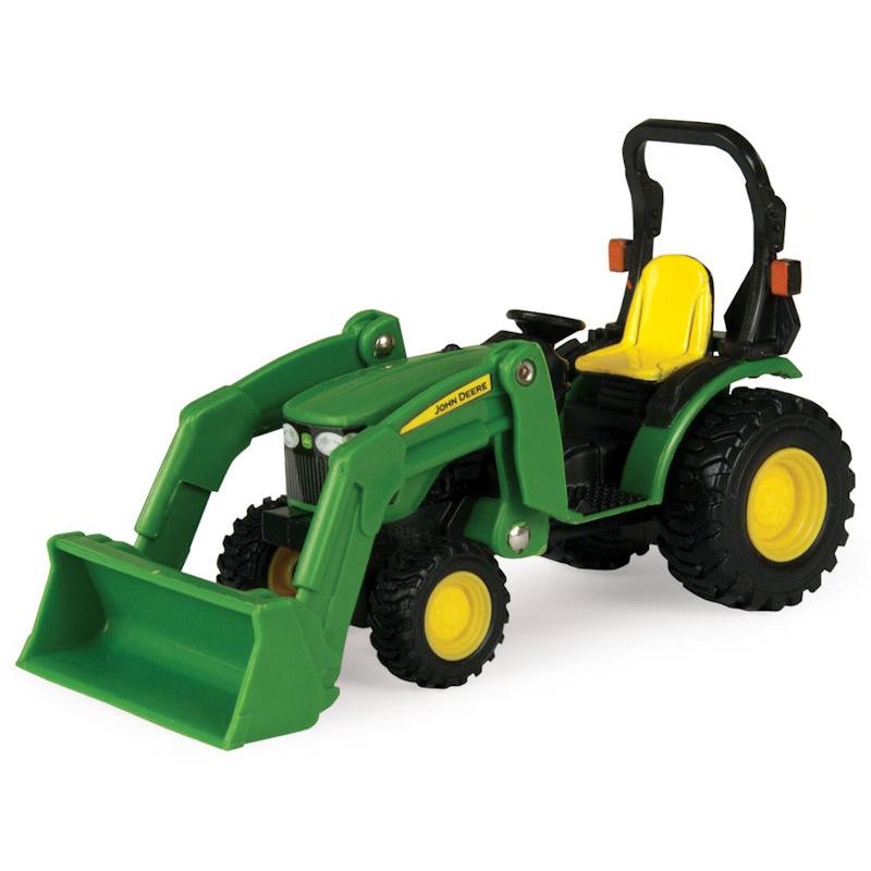 John Deereジョンディア Tractor with Loader - LP64770 /ERTL 1/32 ミニチュア トラクター ...