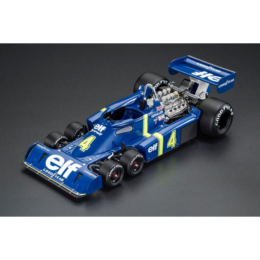 【予約】TYRRELL F1 P34 ELF 6輪 #4 3位モナコGP '76 デパイユ ブルー GP Replicas 1/18 500台 ...
