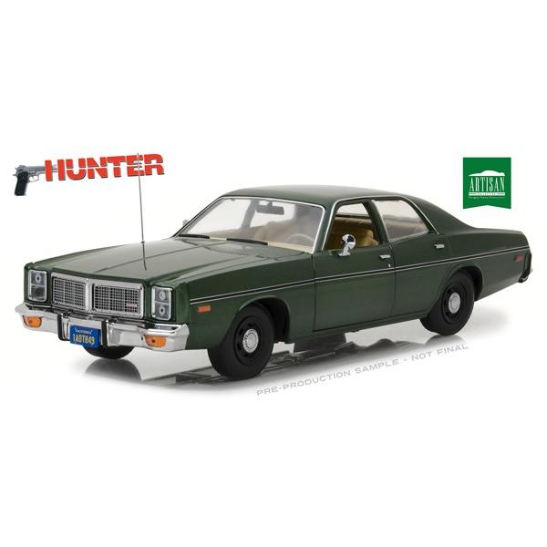 1977 Dodge Monaco - Hunter (TV Series, 1984-91) /Greenlight 1/18 ミニカー ...