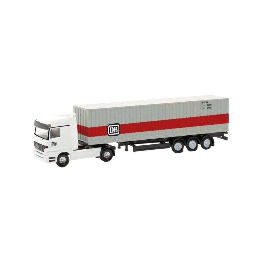 Herpa 1/160 Mercedes Benz Actros コンテナセミトレーラー 066853 : バスクホビー - 通販 - Yahoo!ショッピング