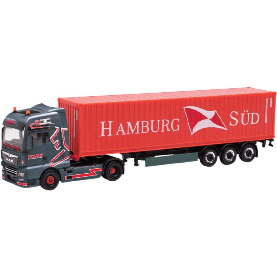 ハンブルク・スード MAN TGX XXL ユーロ トラック / Herpa 1/87 建設機械模型 工事車両 : バスクホビー - 通販 - Yahoo!ショッピング