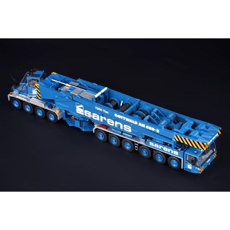 Sarens Gottwald AK 680 3 モバイルクレーン レジン スタティックモデル IMC 1/50 : バスクホビー - 通販 ...