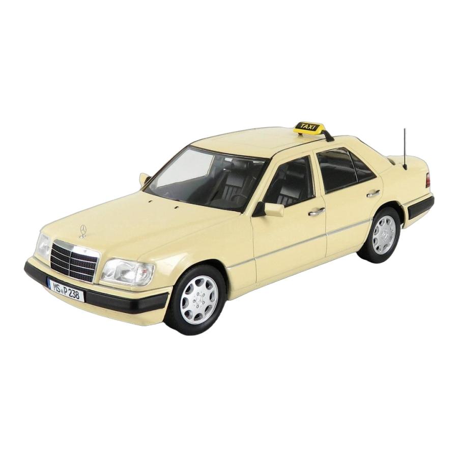 MERCEDES BENZ - E-CLASS (W124) TAXI 1989 CREAM /I-Scale 1/18 ミニカー : バスク ...