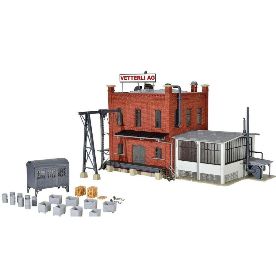 Kibri factory with extension 39813 1/87 模型 : バスクホビー - 通販 - Yahoo!ショッピング