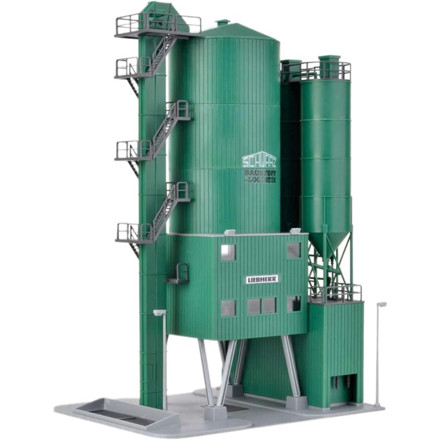 SchwarzBau コンクリートプラント 39930 / Kibri 1/87 建設機械模型 工事車両 : バスクホビー - 通販 ...