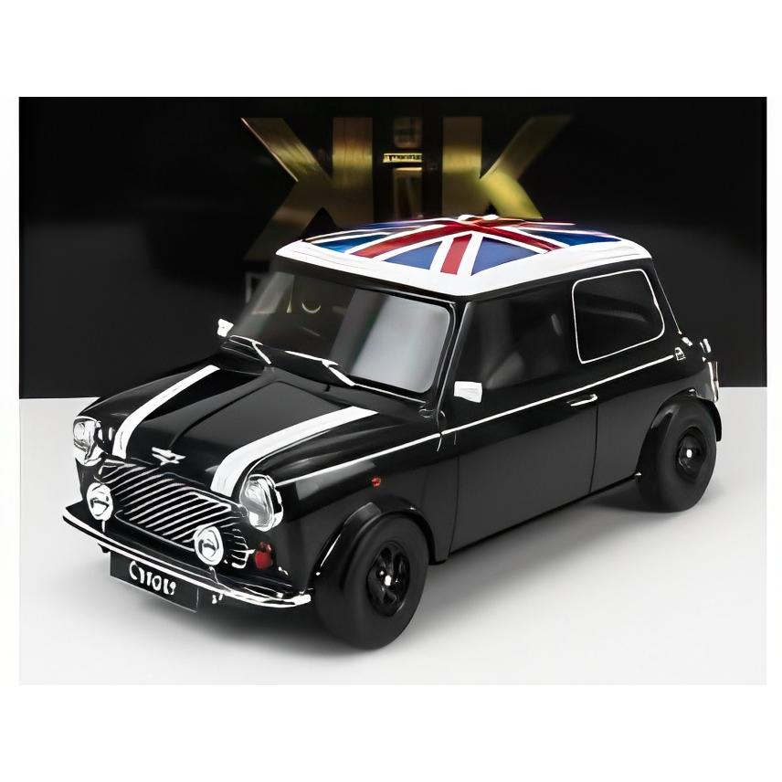 【予約】MINI - COOPER RHD 1992 WITH UNION JACK BLACK WHITE/KK-SCALE 1/12 ...