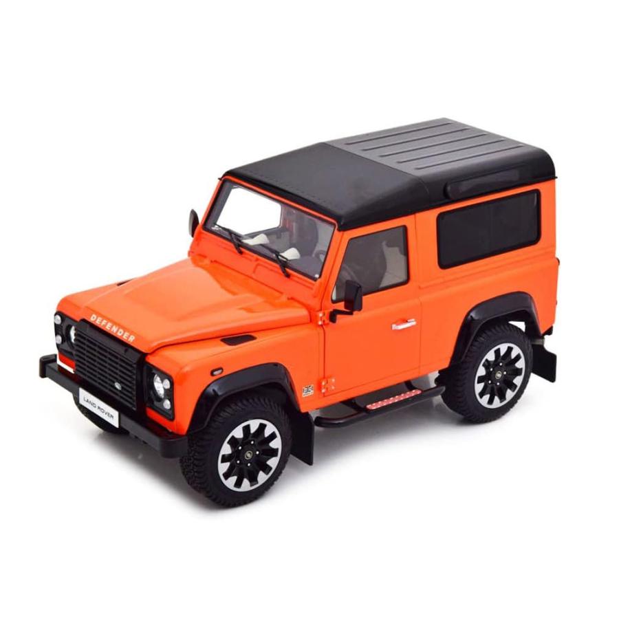 LAND ROVER DEFENDER 90 WORKS V8 70th EDITION 2018 ORANGE/LCD-MODEL 1/18 ...