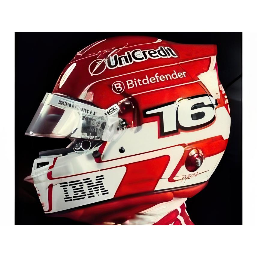【予約】BELL HELMET F1 ルクレール 2025 レッド 1/2 ミニカー : バスクホビー - 通販 - Yahoo!ショッピング