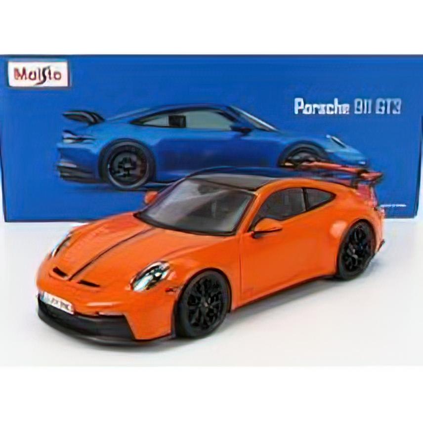 PORSCHEポルシェ 911 992 GT3 COUPE 2022 - EXCLUSIVE CARMODEL ORANGE /MAISTO 1/18 ミニカー : バスクホビー - 通販 ...