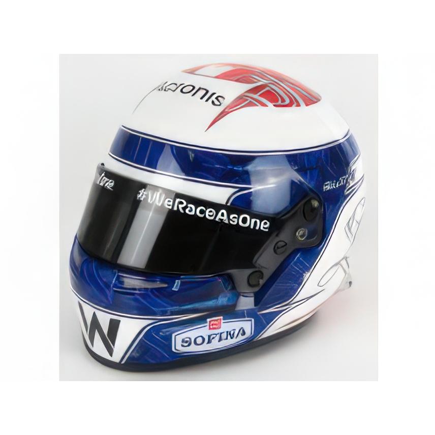 BELL F1 ヘルメット WILLIAMS NICHOLAS LATIFI BAHRAIN GP 2021/MINI HELMET 1/2 ...