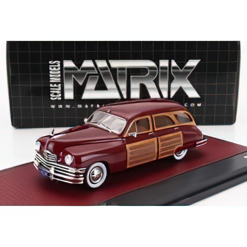 PACKARD 8 EIGHT STATION SEDAN 1948 RED WOOD/Matrix 1/43 : mx21601-063 ...