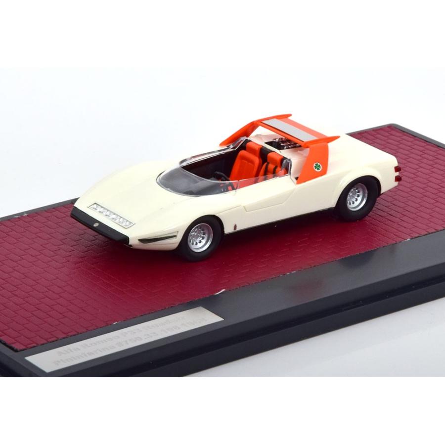 Alfa Romeo P33 Roadster 1968 ホワイト オレンジ/ Matrix 1/43 ミニカー : バスクホビー - 通販 ...